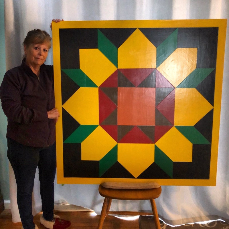 Large Barn Quilt - Etsy