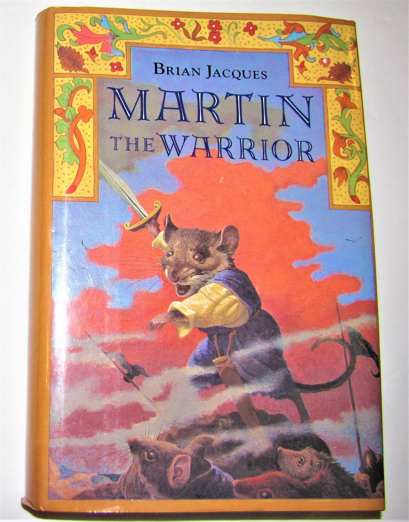 Redwall Series Martin the Warrior by Brian Jacques 1994 HCDJ | Etsy