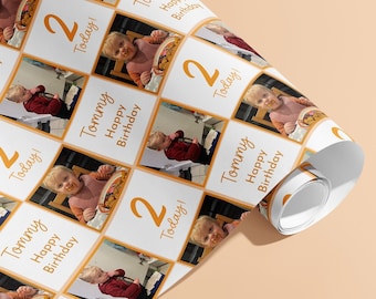 2 Sheets 18th Happy Birthday Celebrate Hooray Pink Female Wrapping ...