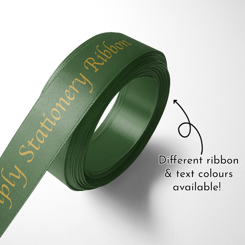 Branded Ribbon - Etsy