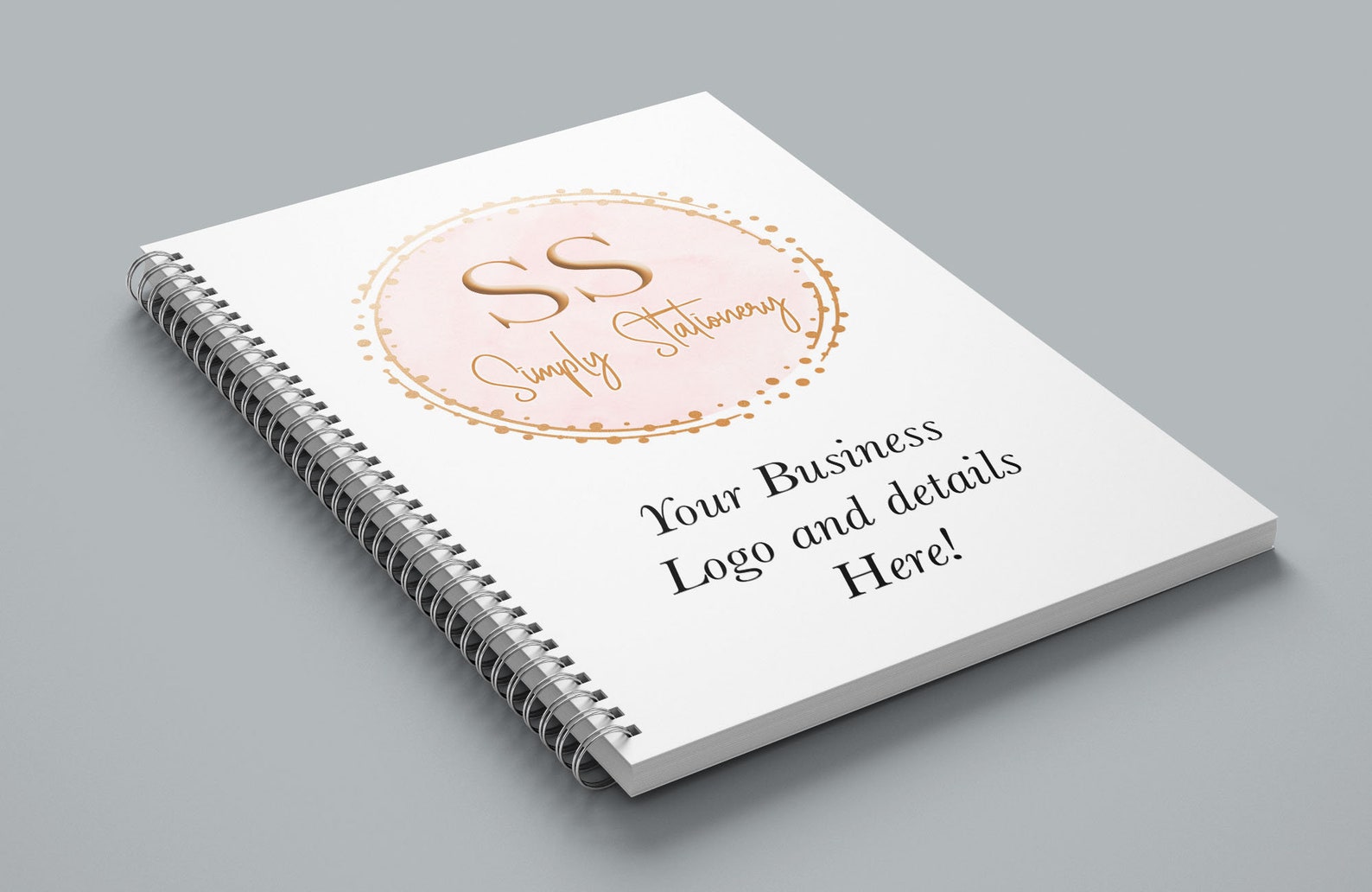 Personalised Notebook Notepad Small Business Stationery | Etsy