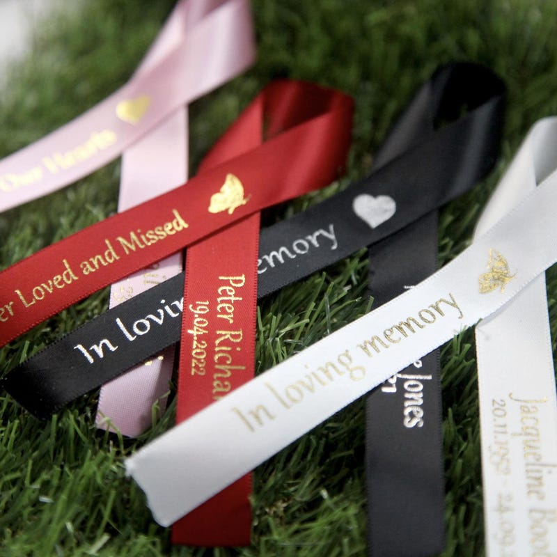Funeral Ribbons - Etsy