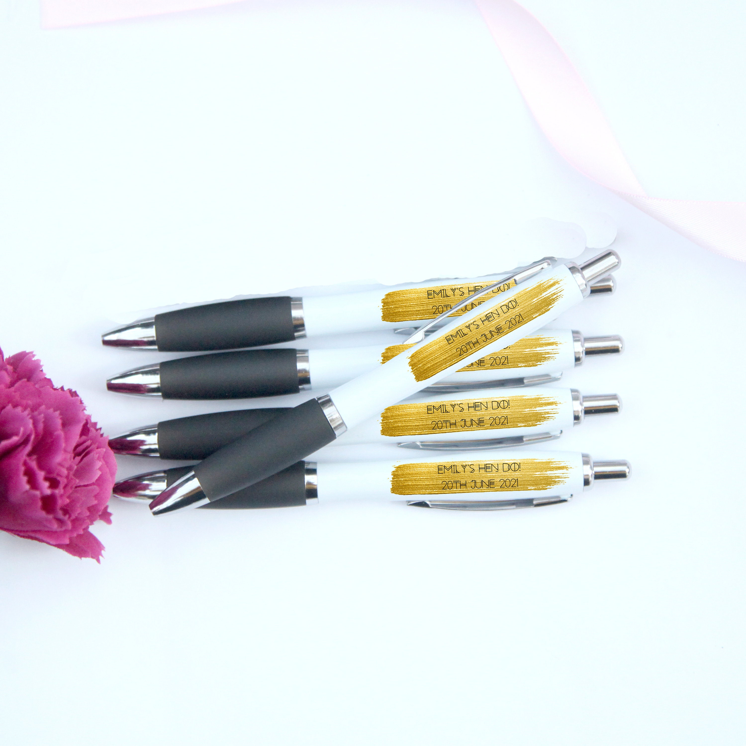 Personalised Wedding Favour Printed Pens Bridesmaid Gift - Etsy UK