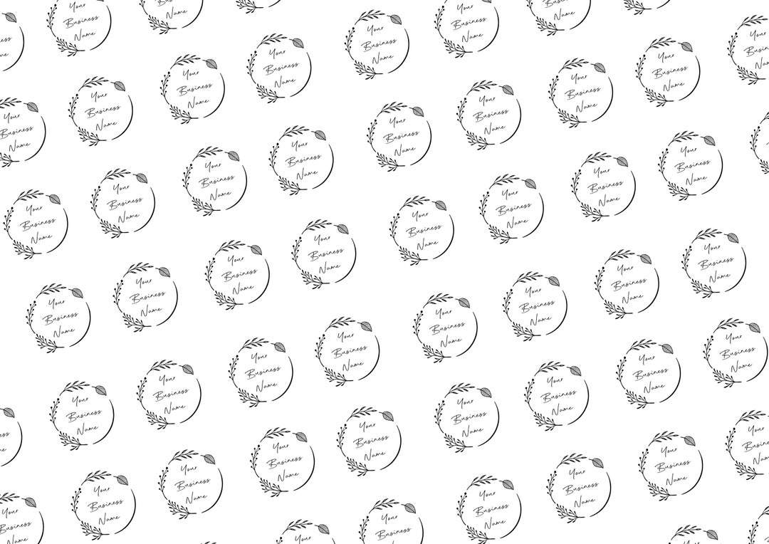 Personalised A3 Packing Wrapping Paper, Custom Gift Wrap, Customised ...