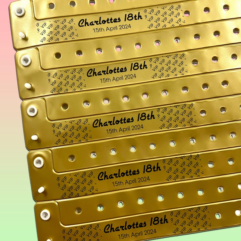 Vip Custom Bands - Etsy UK