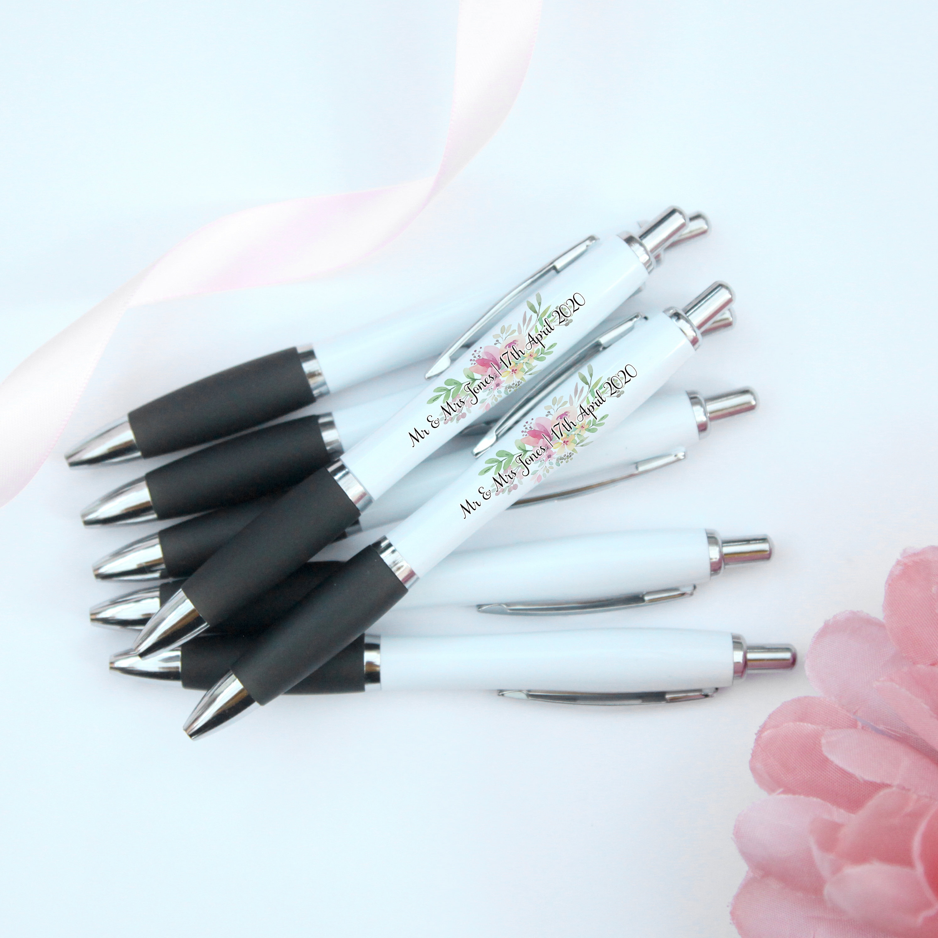 Personalised Wedding Favour Printed Pens Bridesmaid Gift - Etsy