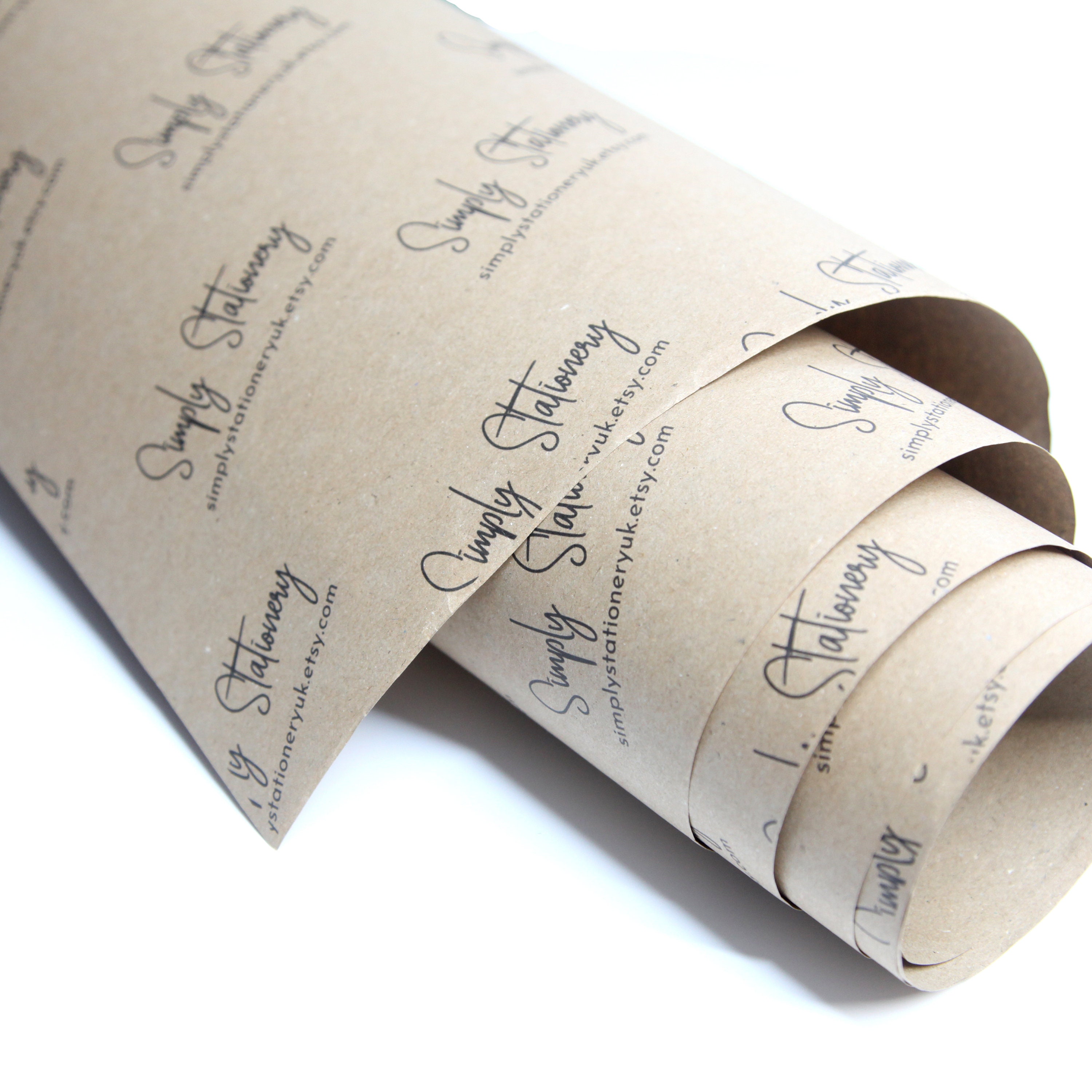 Personalised Kraft Paper Packing Paper Branded Packaging - Etsy UK