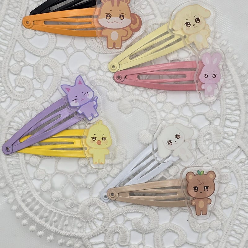 Kpop Hair Clips - Etsy UK