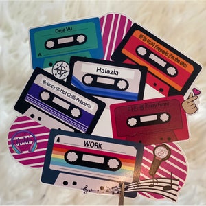 Ateez Work Sticker | Ateez Work Lyric Kpop Sticker- Bold Waterproof ...