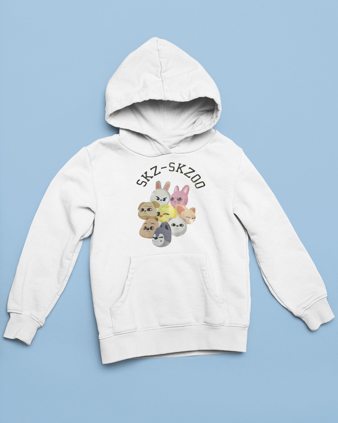 SKZOO University Hoodie, Bang Chan Lee Know Changbin Tee, Hyunjin Han ...