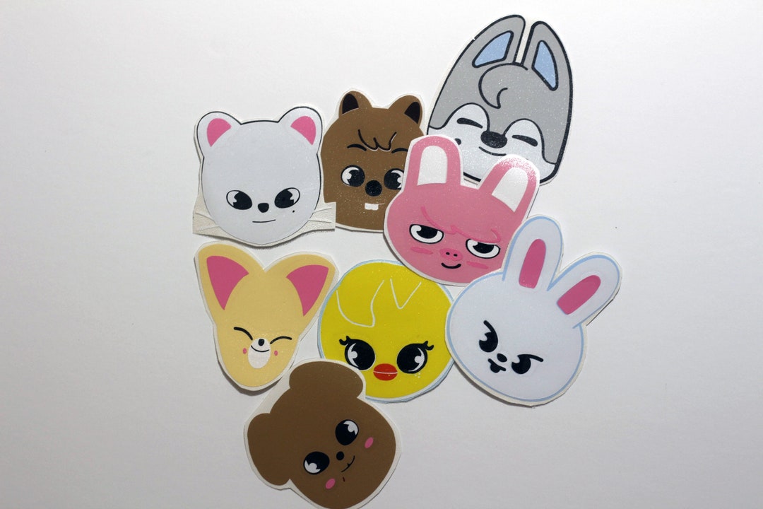 Stray Kids SKZOO Set Vinyl Decals Laptop, Phone Case, Wall, Car Decal ...