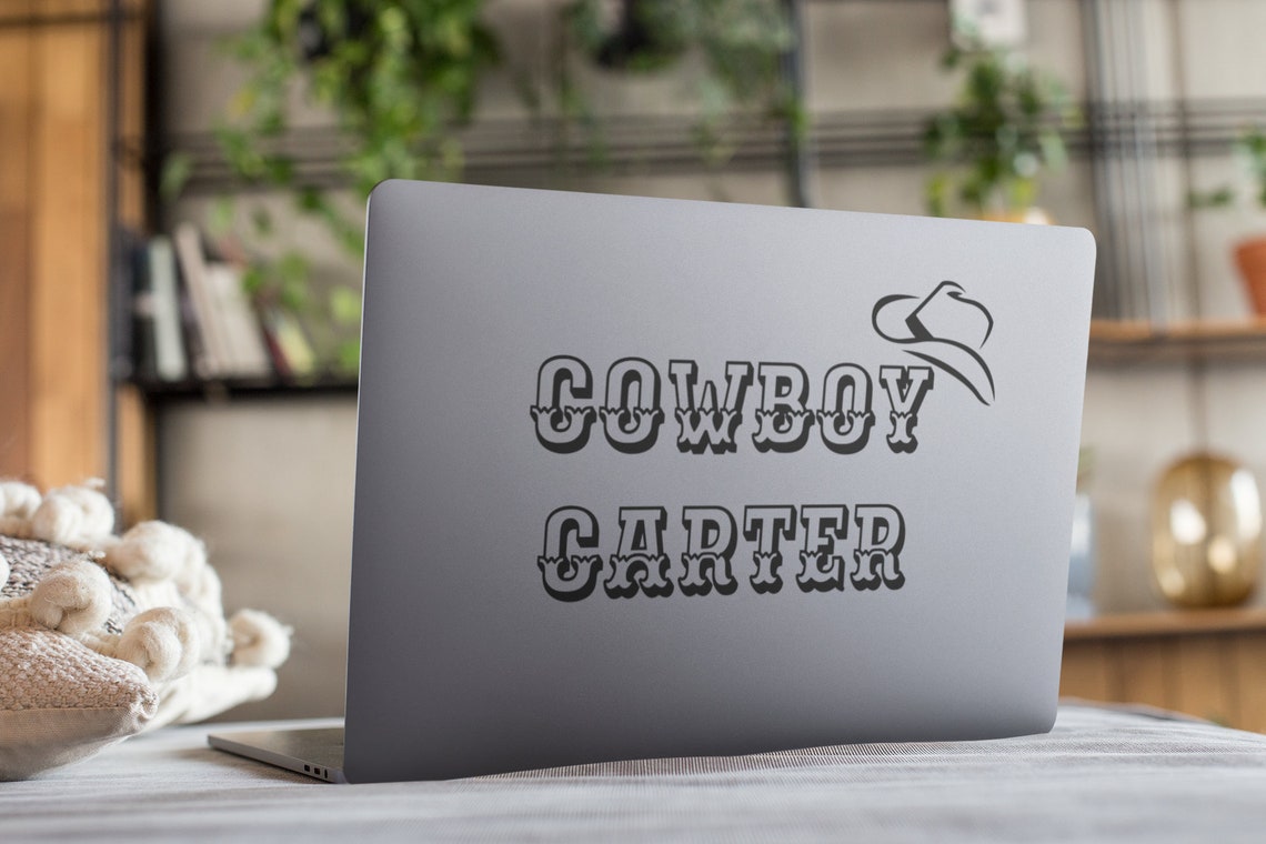 Cowboy Carter Decal Car Decal Vinyl Decal Laptop Decal - Etsy