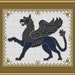 Cross Stitch Pattern Mythological Animal Griffin Antique Patterns Pdf ...