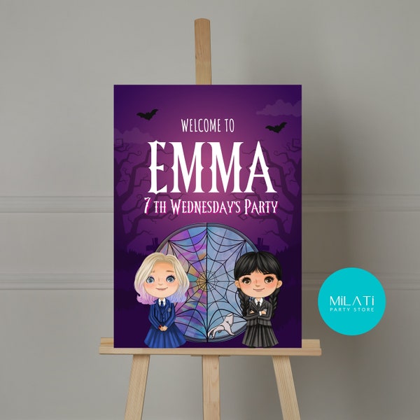 Wednesday Banner - Etsy Australia
