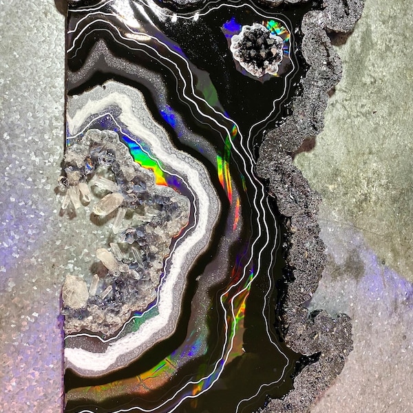 Geode Wall Art Resin - Etsy