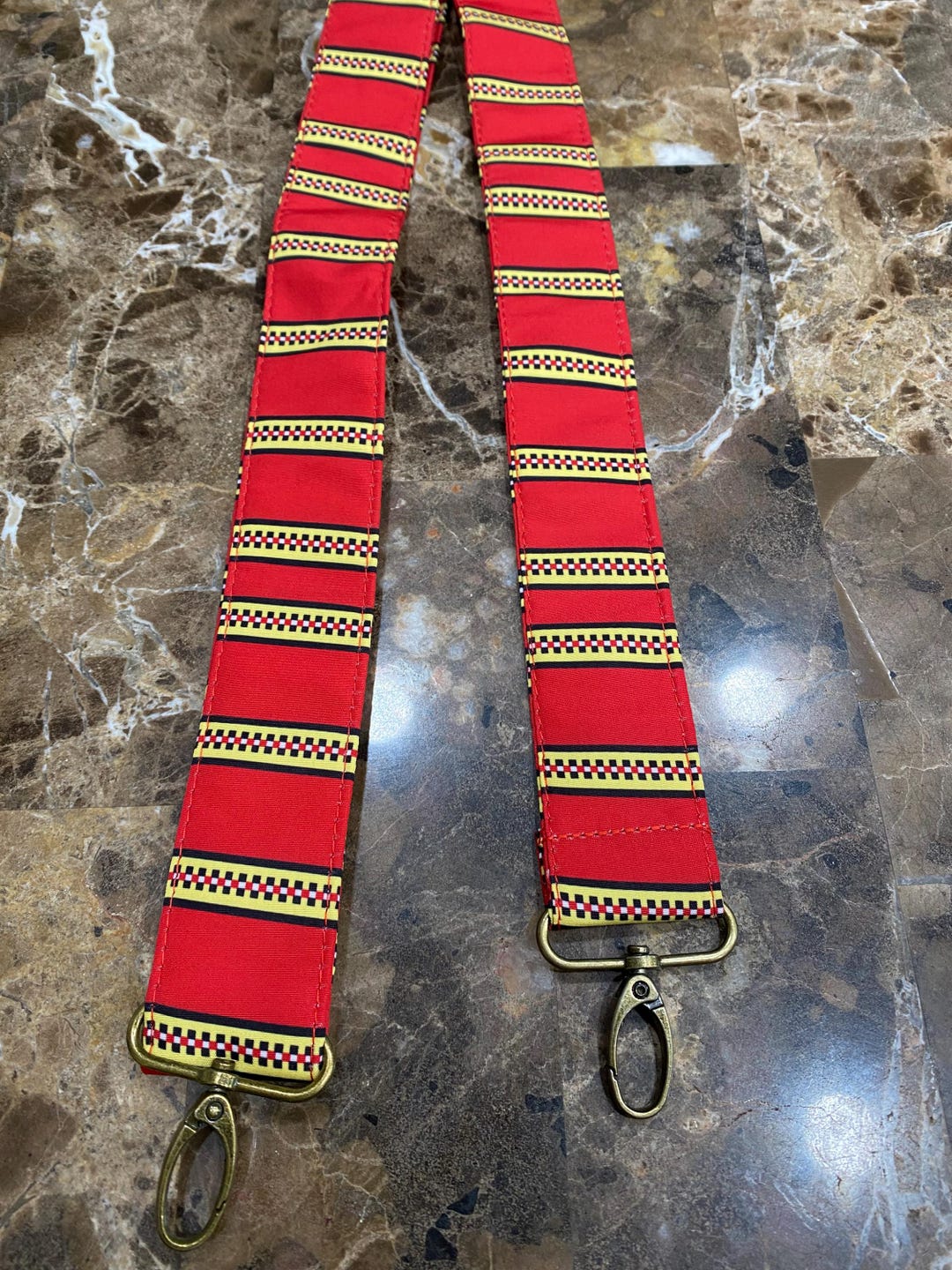 Palestinian Cashmere Bright Red Bag Strap - Etsy