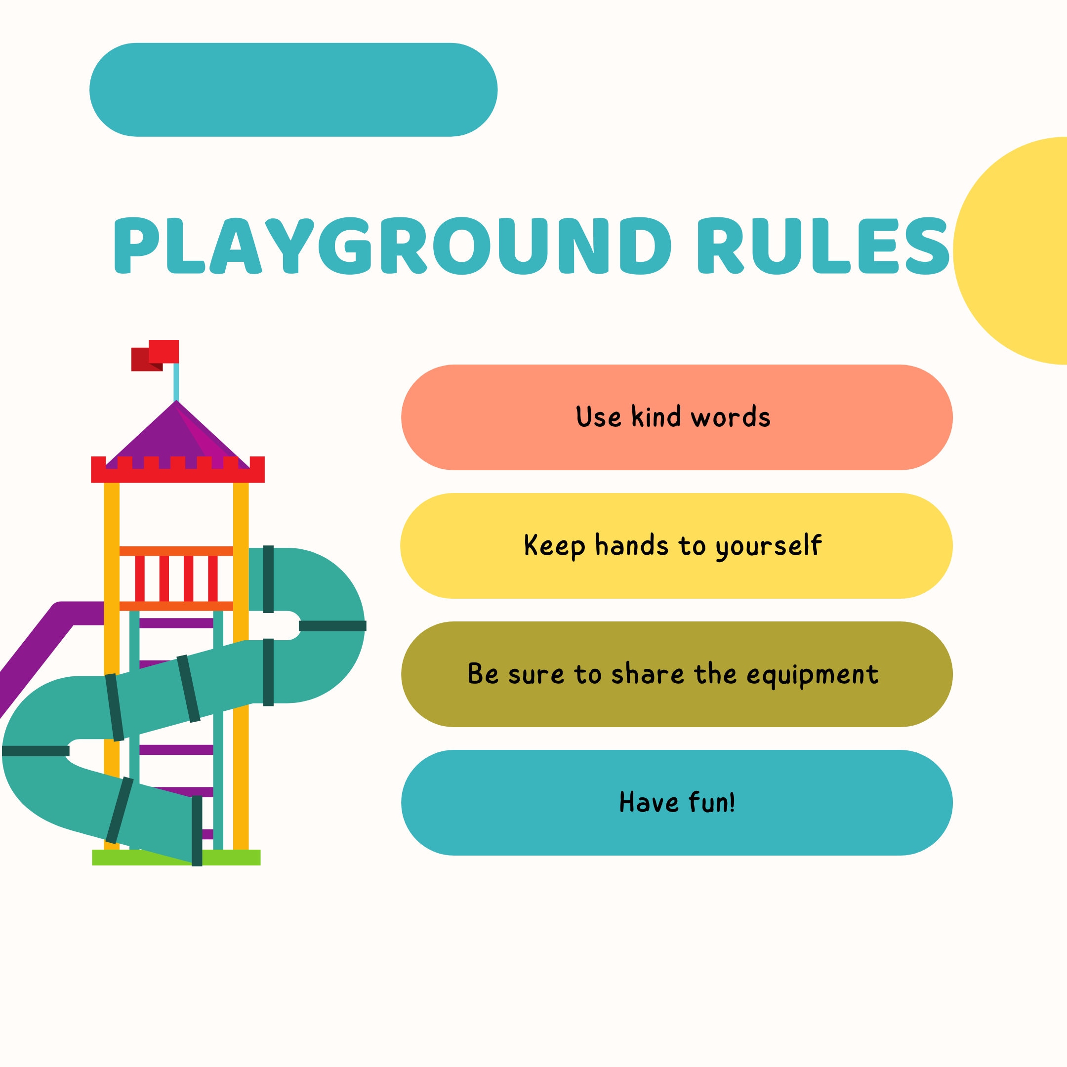 Playground Rules
