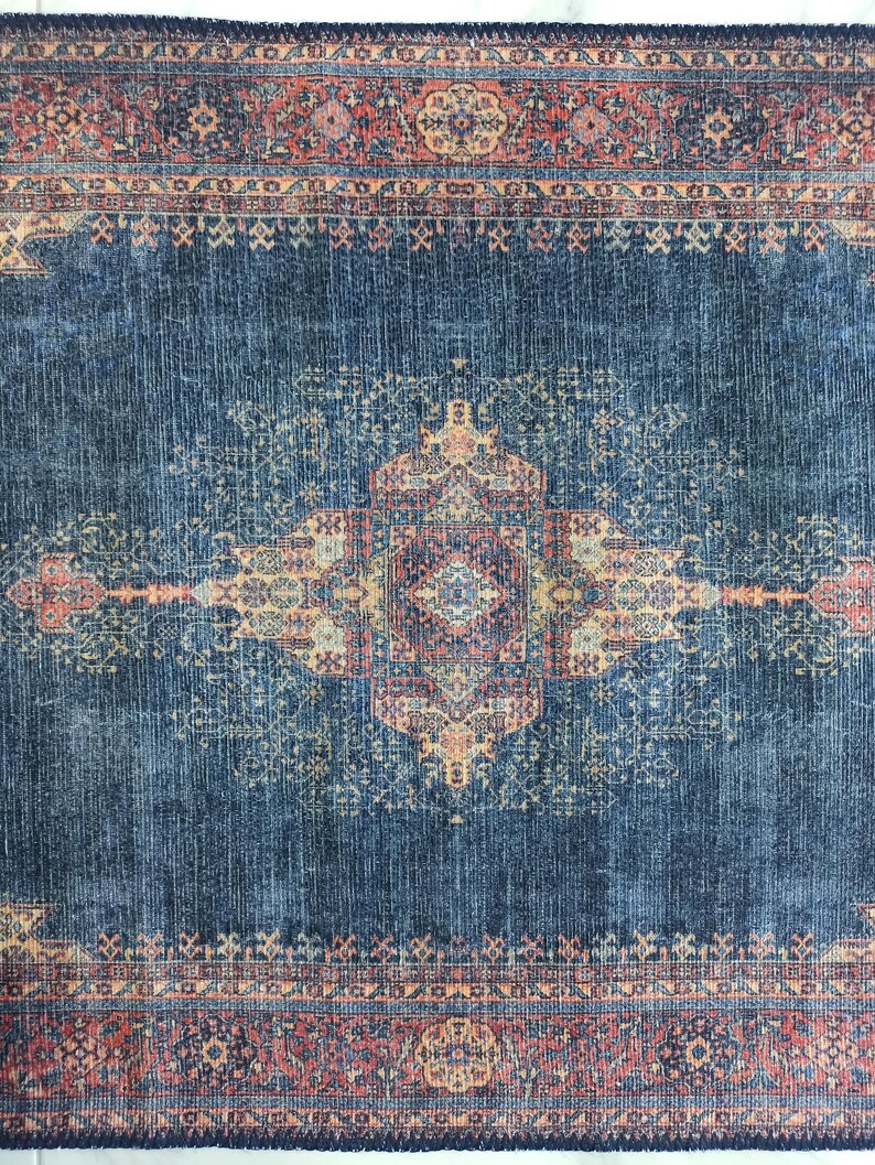 NARGAN Runner Persian Runner Rug Antique Hand-knotted Look - Etsy