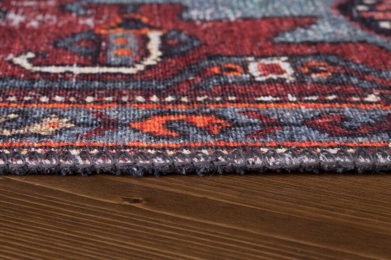 ZAHRA Antique Turkish Heriz Pattern Oriental Rug | Etsy