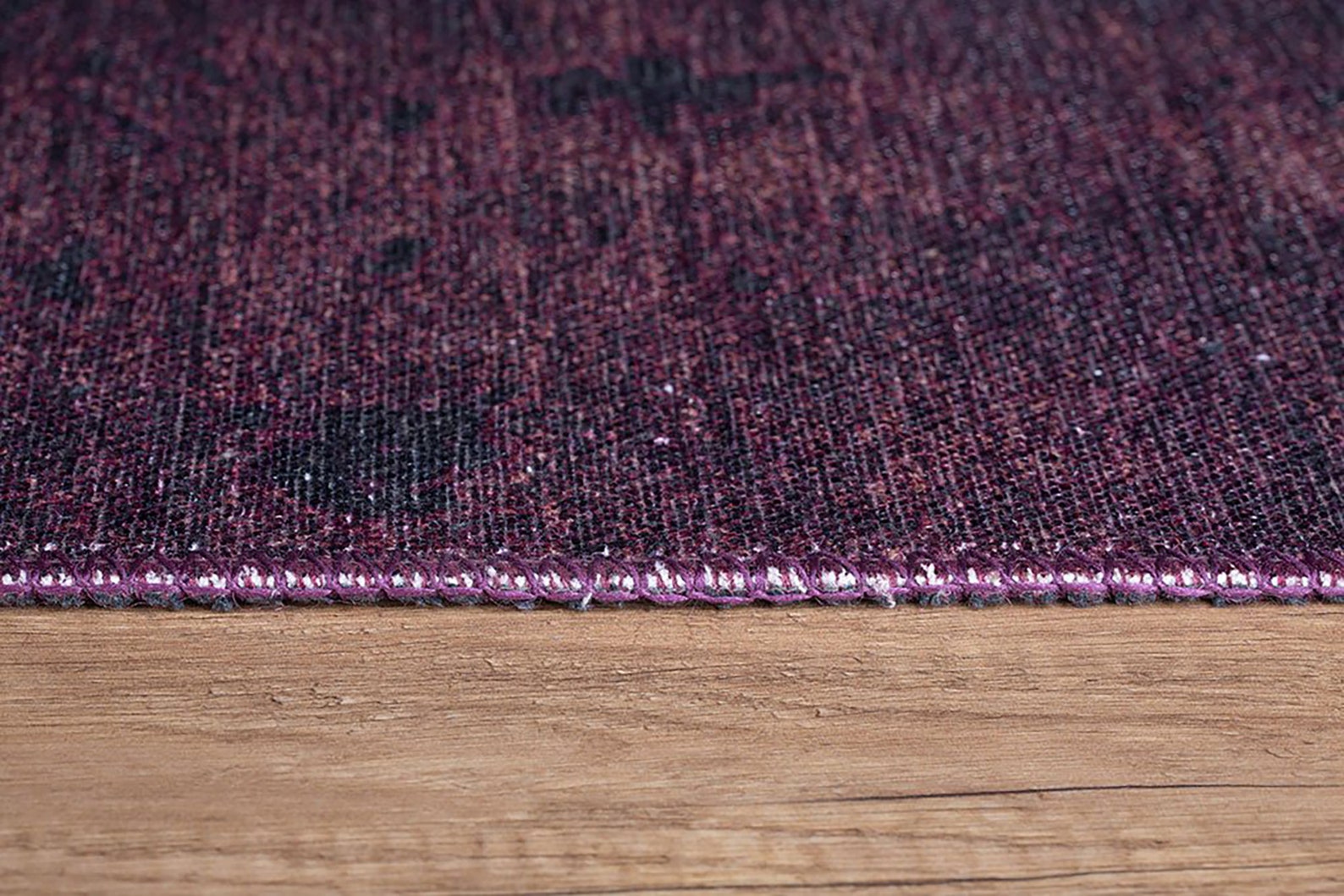 MARA Red-violet Vintage Area Rug Dark Reddish Purple - Etsy