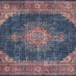 NARGAN Persian Pattern Oriental Rug, Antique Looks, Hand-knotted ...