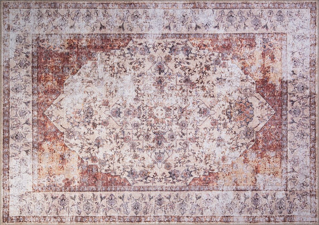 AISHA Heriz Design, Oriental Rug, Persian Pattern, Antique Hand Knotted ...
