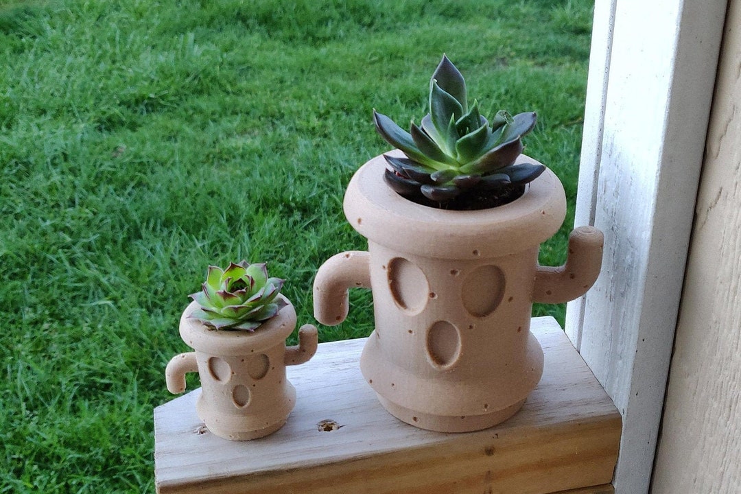 Animal Crossing Gyroid Planter 3D Printed ACNH Succulent Planter - Etsy ...