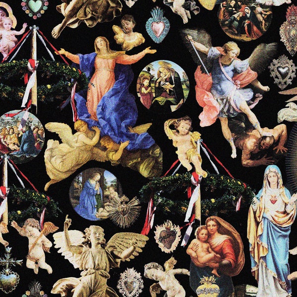 Religious Fabric - Etsy