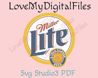 Miller Lite Svg | Etsy