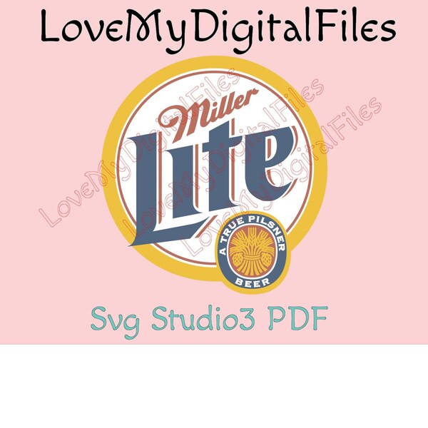 Miller Lite Beer - Etsy