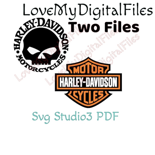 Harley Davidson Svg Free - Etsy