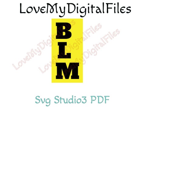 Digital BLM Black Lives Matter SVG Digital files for cricut cutting ...