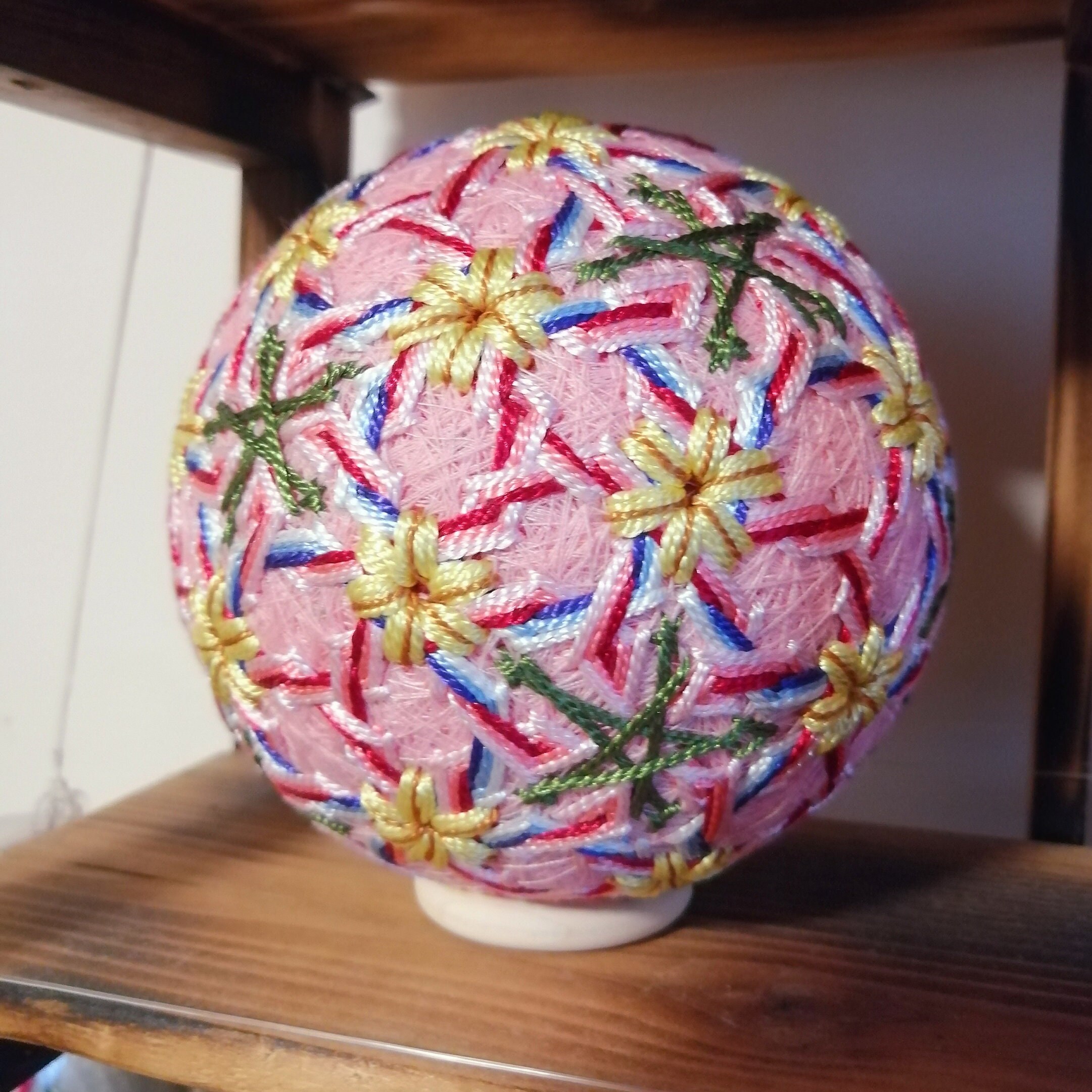 Flower Garden Temari Ball - Etsy