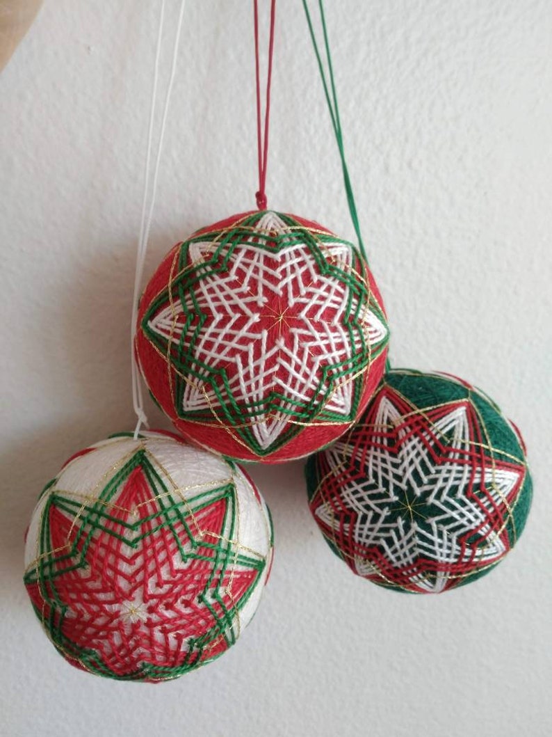 Christmas Temari Making Kit B1 - Beginners - Etsy