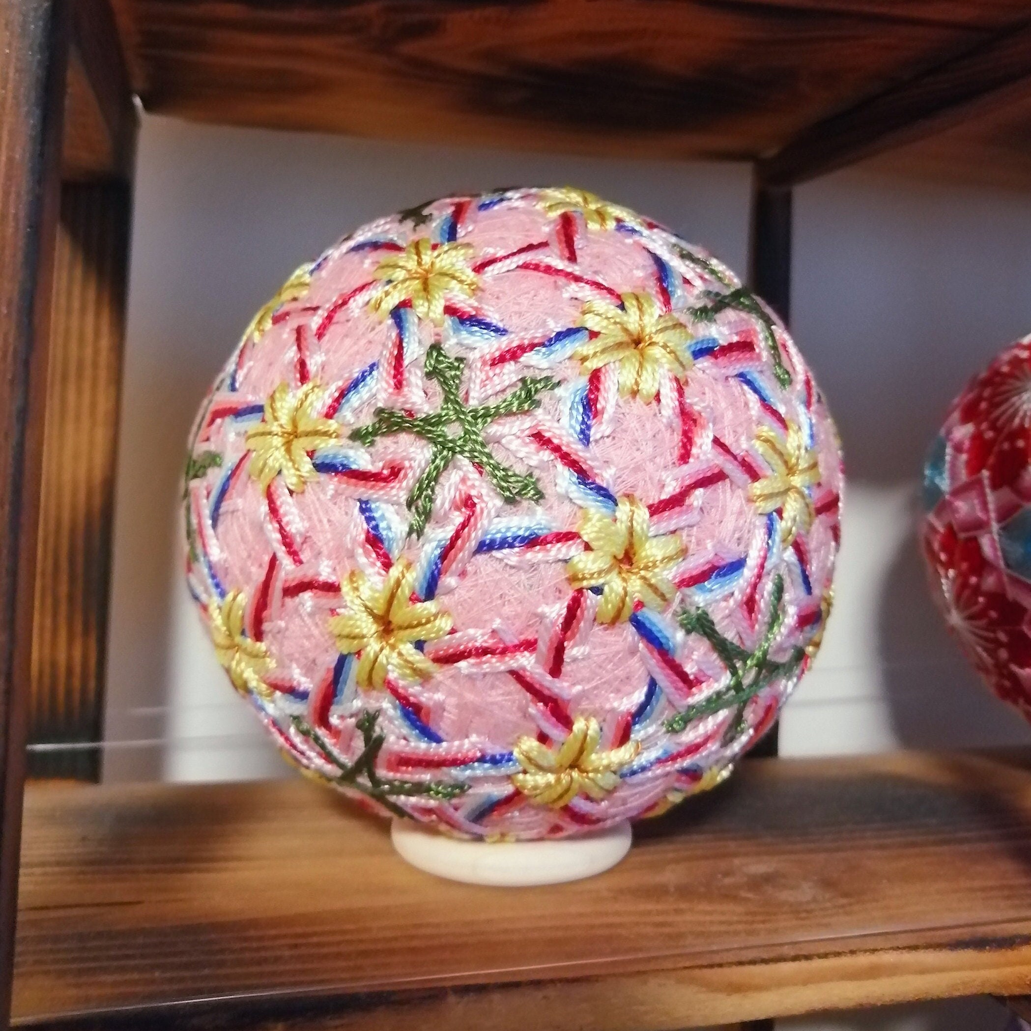 Flower Garden Temari Ball - Etsy