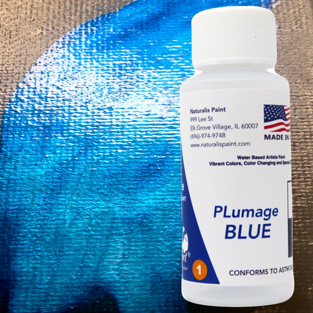Naturalis Plumage BLUE Color Changing Artists Paint - Etsy