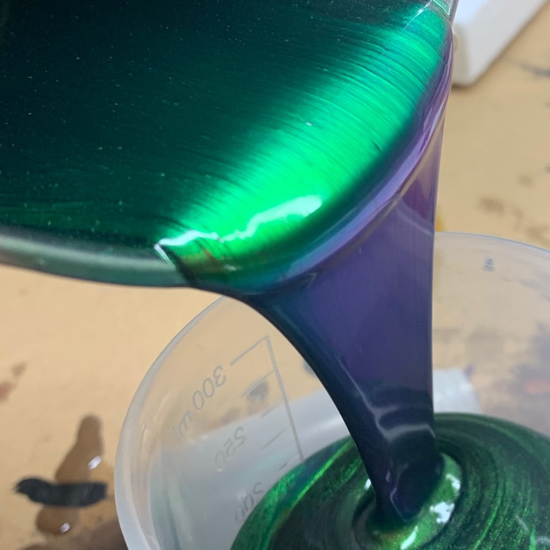 Naturalis Lustrous GOLD GREEN Color Changing Artists Paint - Etsy