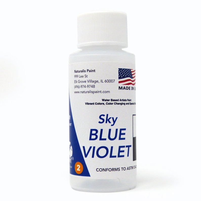 Naturalis Sky BLUE VIOLET Color Changing Artists Paint - Etsy