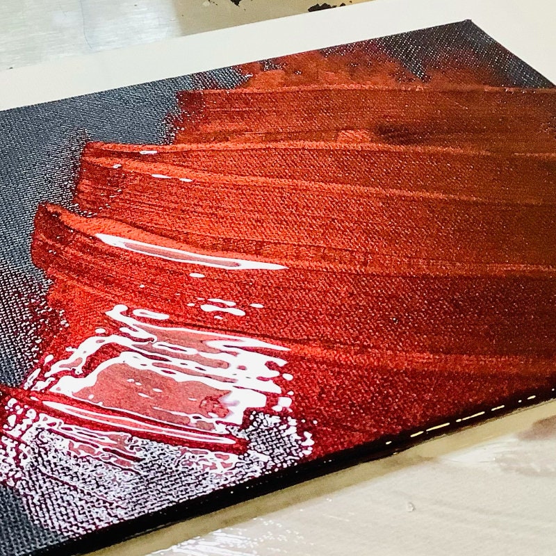 Naturalis Midnight on Mars RED BLACK Color Changing Artists Paint - Etsy