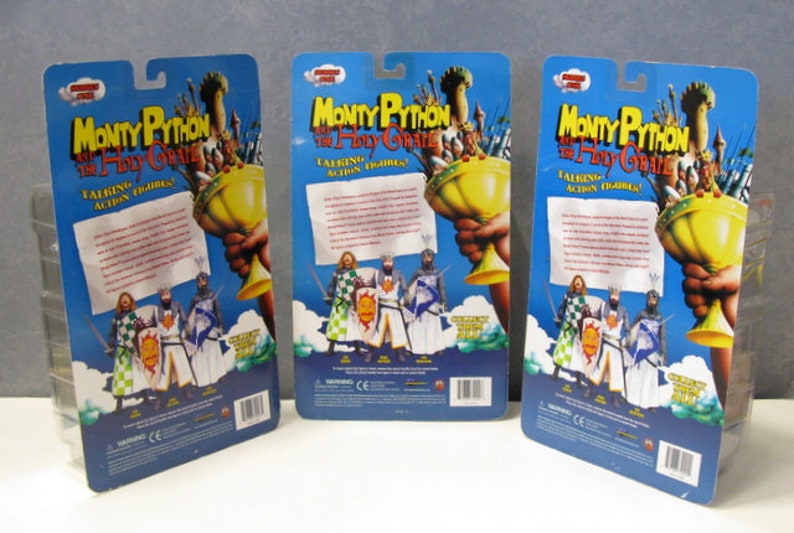 Monty Python and the Holy Grail - 3 Set Action Figures - Rare - Etsy