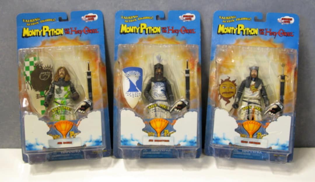 Monty Python and the Holy Grail - 3 Set Action Figures - Rare - Etsy