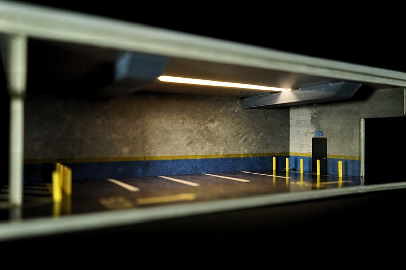 Parking Garage Modular Display Scenery for 1:64 Scale Diecast Model ...