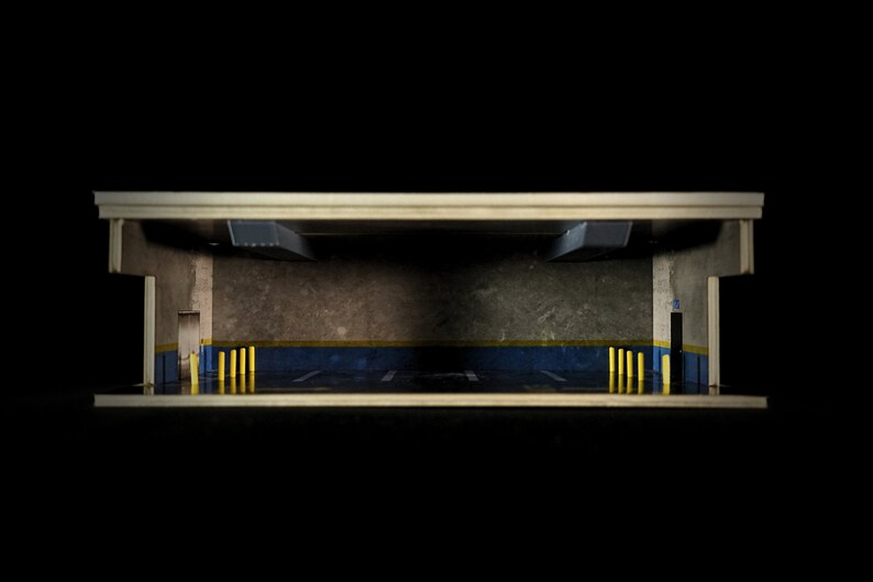 Parking Garage Modular Display Scenery for 1:64 Scale Diecast Model ...