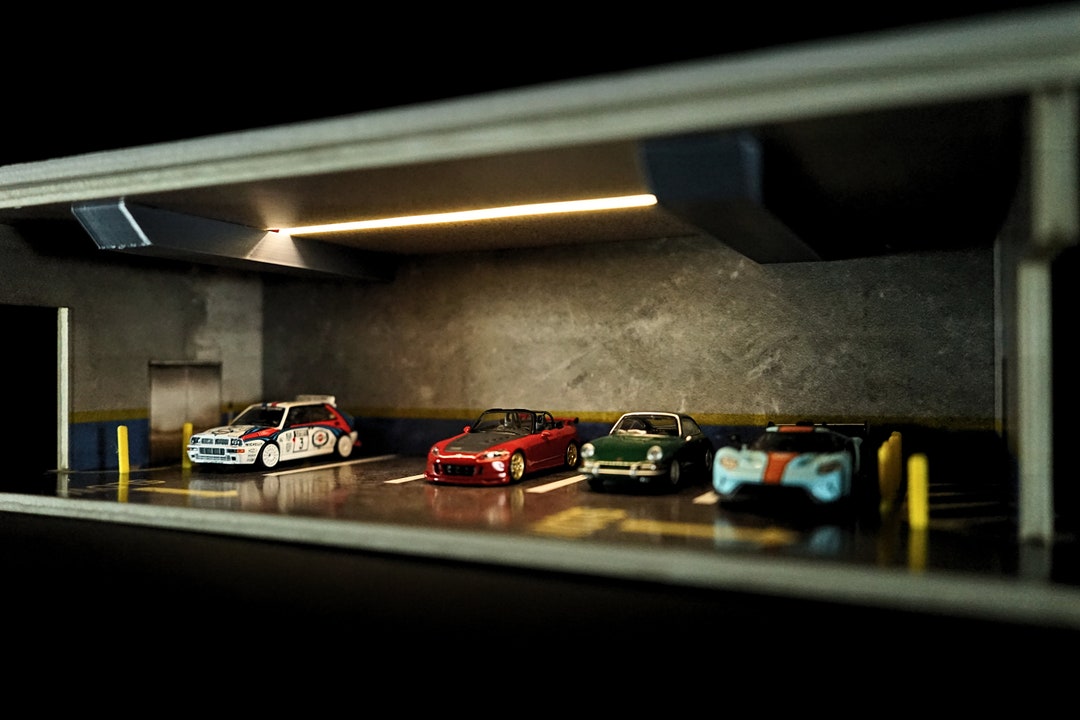 Parking Garage Modular Display Scenery for 1:64 Scale Diecast Model ...