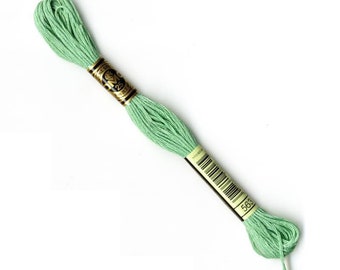 Mint Green Dmc Floss - Etsy