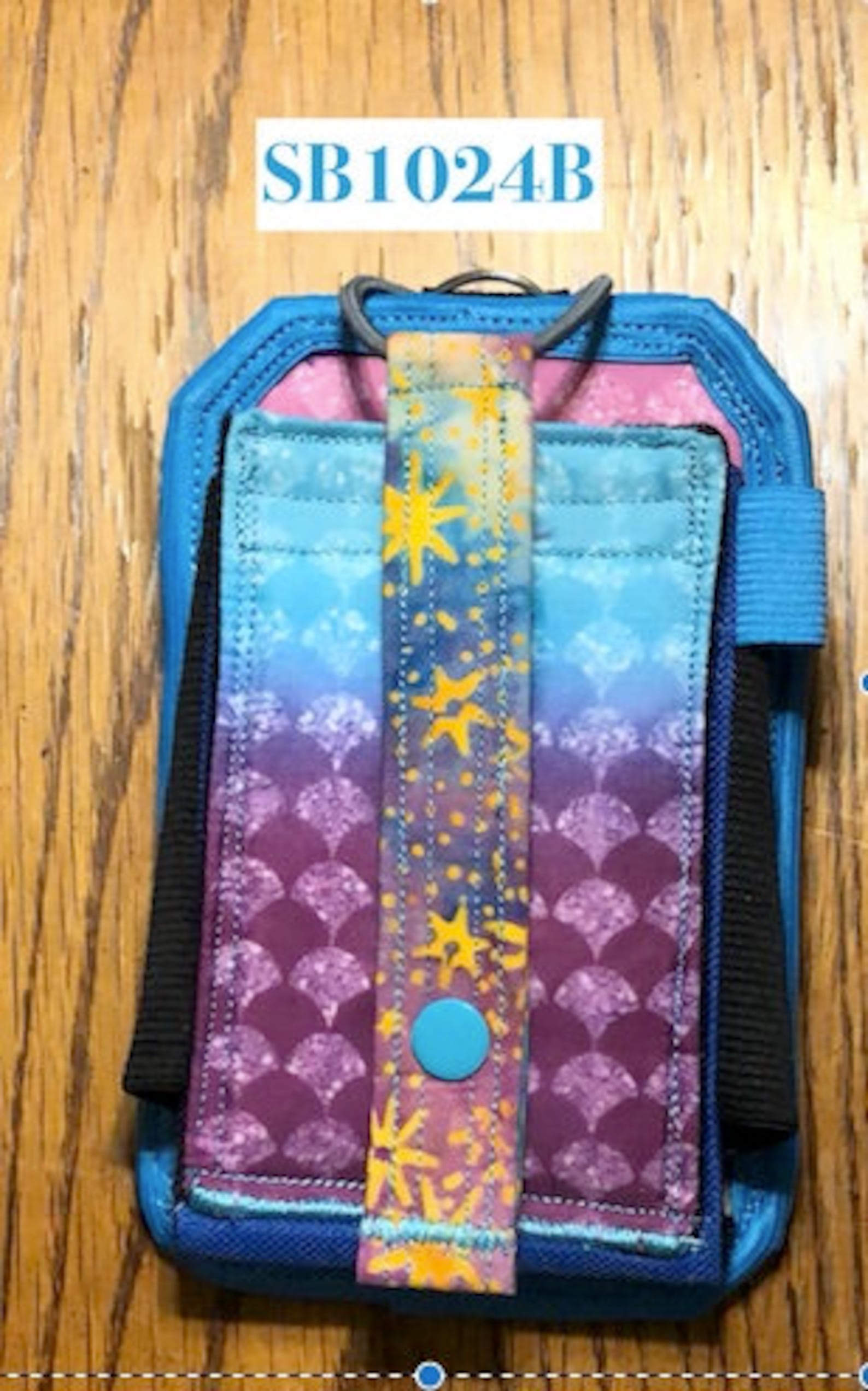 Scanner/phone Holder With Belt Clip, Id Holder, Velcro, Elastic Pen ...