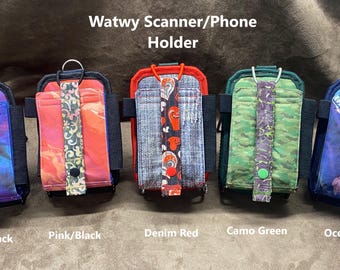 Scanner/phone Holder With "style 2" Belt Clip, ID Holder, Adjustable ...