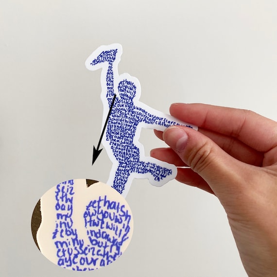 Newsies Lyrics Sticker - Etsy