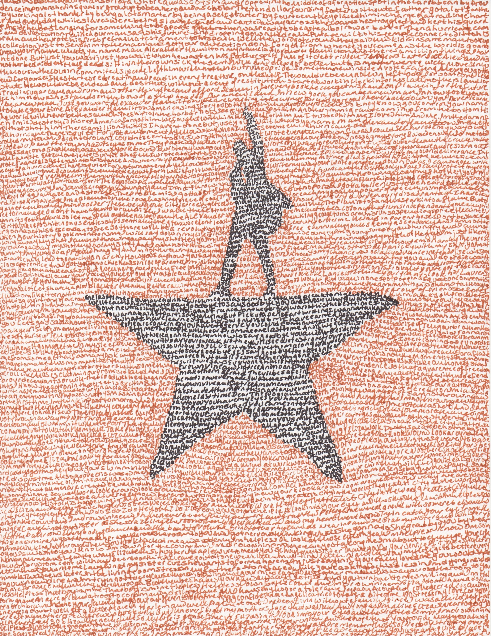 Hamilton Handwritten Lyrics Prints | Etsy