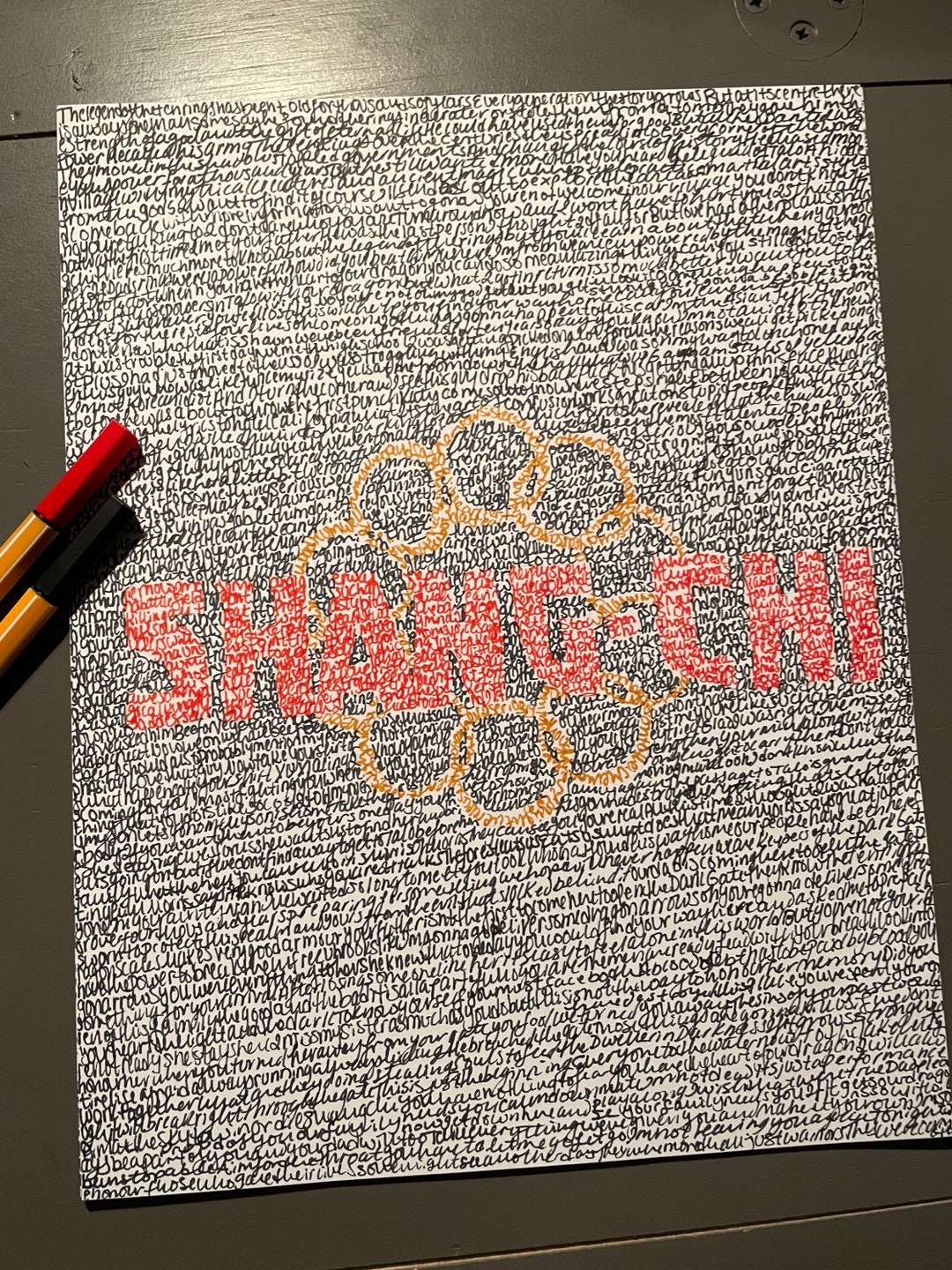 Shang-chi Quotes Handwritten Prints - Etsy